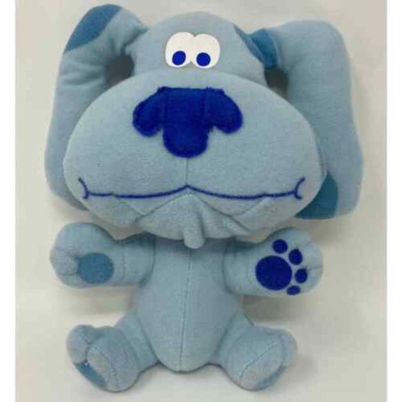 Toys | Blues Clues Blue Plush Doll Stuffed Toy Figure Viacom 7 Nick Jr ...